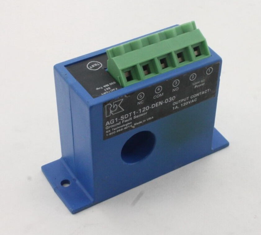 NK Technologies AG1-SDT1-120-DEN-030 Ground Fault Sensor | eBay