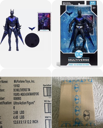 DC Multiverse INQUE As Batman Beyond McFarlane Toys 7" Figure SEALED ...