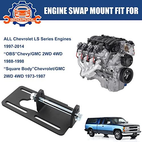 LS Conversion Engine Swap Mounts Compatible with 1973-1998 Square Body ...