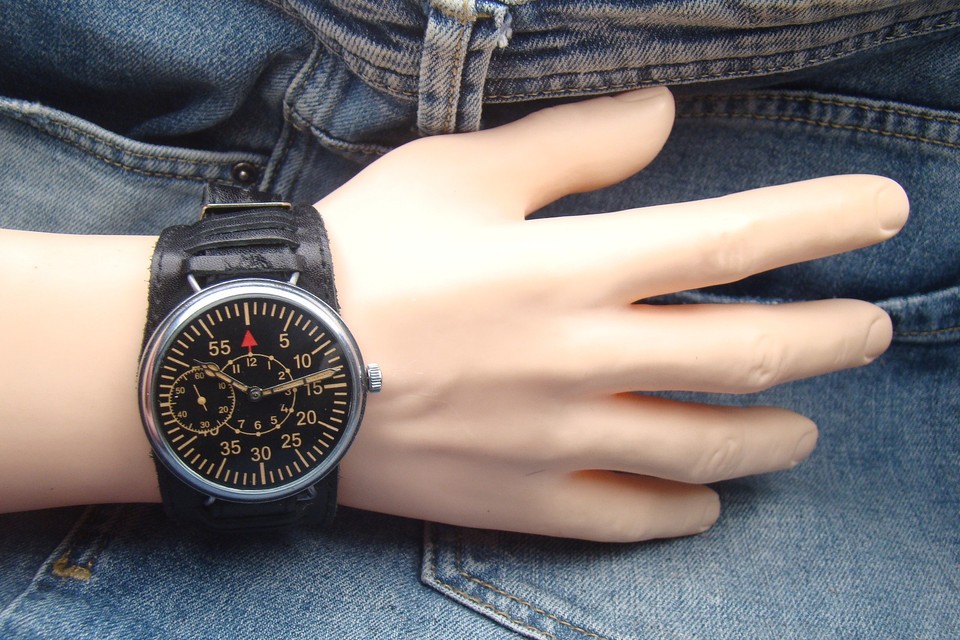 GERMAN PILOT observer b-uhr MILITARY WATCH WAR2 WW2 TYPE serviced ...