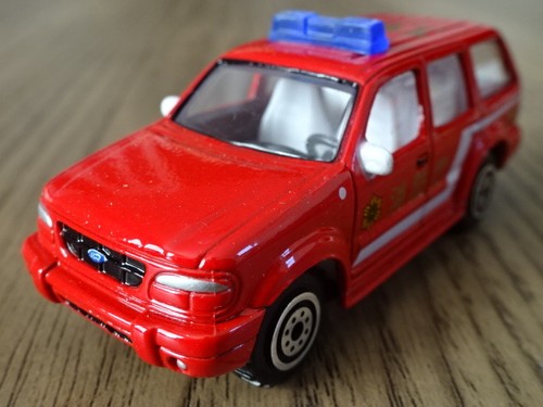Mini car Ford Explorer Fire Department Fire truck Realtoy Realtoy ...