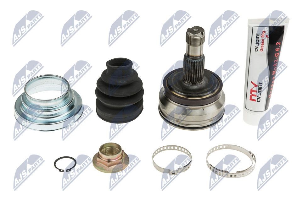 DRIVESHAFT CV JOINT KIT PAIR WHEEL SIDE REAR NPZ-ME-017 NTY 2PCS NEW ...