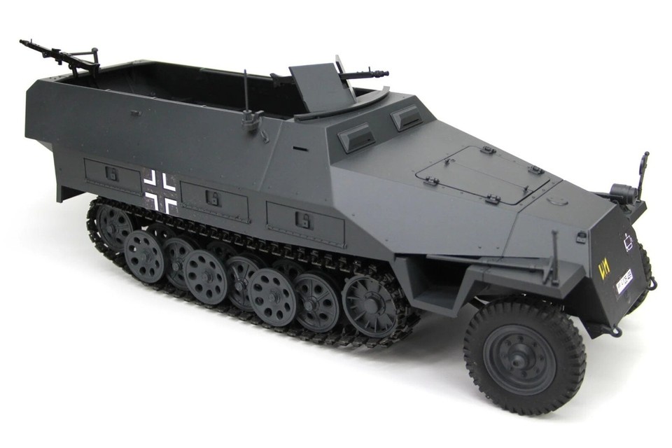 RC Car Torro German Sd.Kfz. 251/1 Ausf. D Grey 1/16 Scale Armored ...