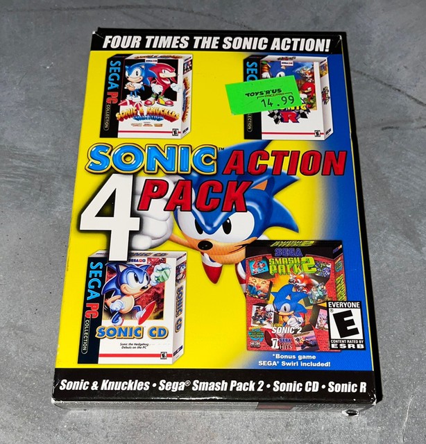 Sonic Action 4 Pack (PC, 2001) for sale online | eBay