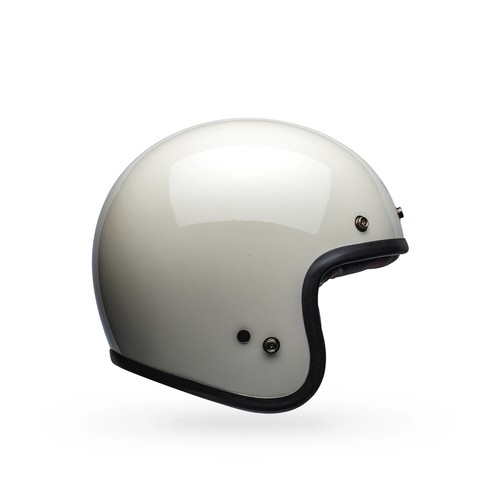 Bell Custom 500 Open Face Motorcycle Helmet - Vintage White | eBay UK