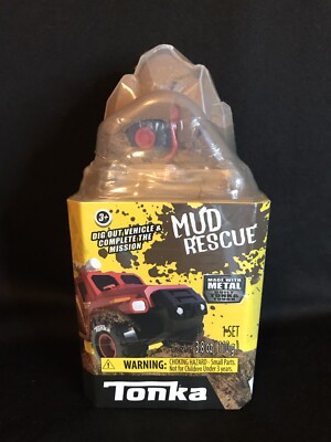 Tonka Mud Rescue Red Diecast Truck Mud and Accessories | eBay