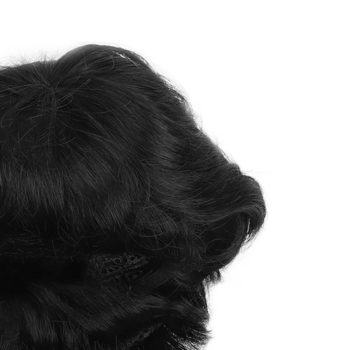 Short Wig For Men Natural Fluffy Texture Good Breathability Comfortable ...