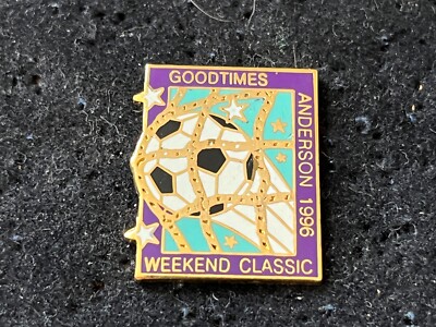 g PINS PIN ENAMEL FOOTBALL SOCCER FOOT USA ANDERSON 1996 EGF | eBay