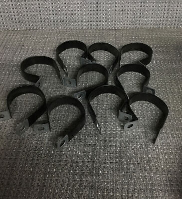 Steel Loop Hose Clamp Vinyl Coated 2” Clamp ID 3/4” 10pk NEW | eBay