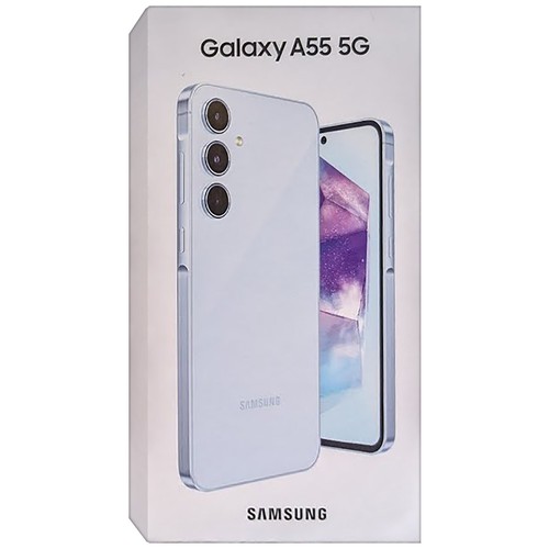 Samsung Galaxy A55 5G Awesome Iceblue 128GB + 8GB Dual-SIM Unlocked ...