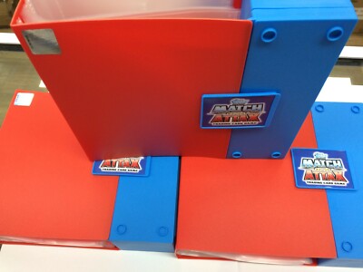 Topps Match Attax Soccer Trading Card Game Generic Album+Storage Box ...