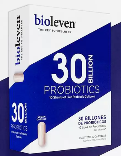 Bioleven Probiotics 30 Billion Probiotics Per Capsule 10 Types of ...