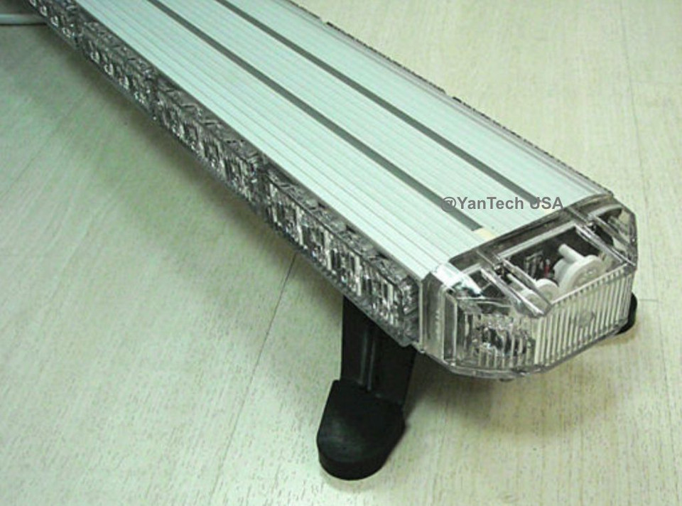60” Amber LED Light Bar Flat Bed Tow Truck Plow Roll Back w/ Alley ...