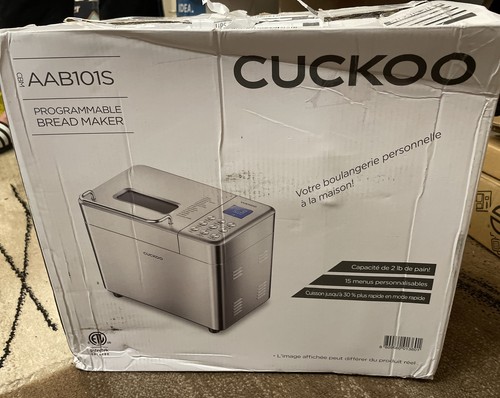 Cuckoo 2 lb. Multifunctional Programmable Bread Maker CBM-AAB101S | eBay