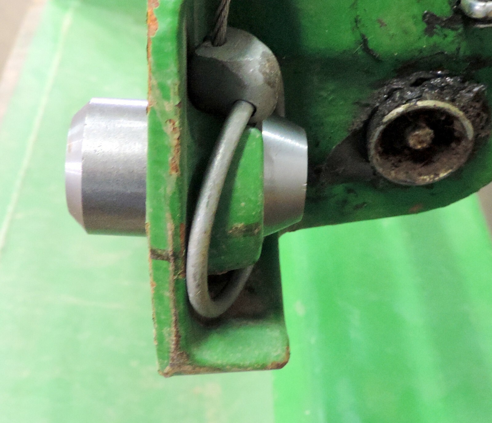 John Deere Quick Attach Weld Bracket Loader Bucket Bottom Pins Lot of ...