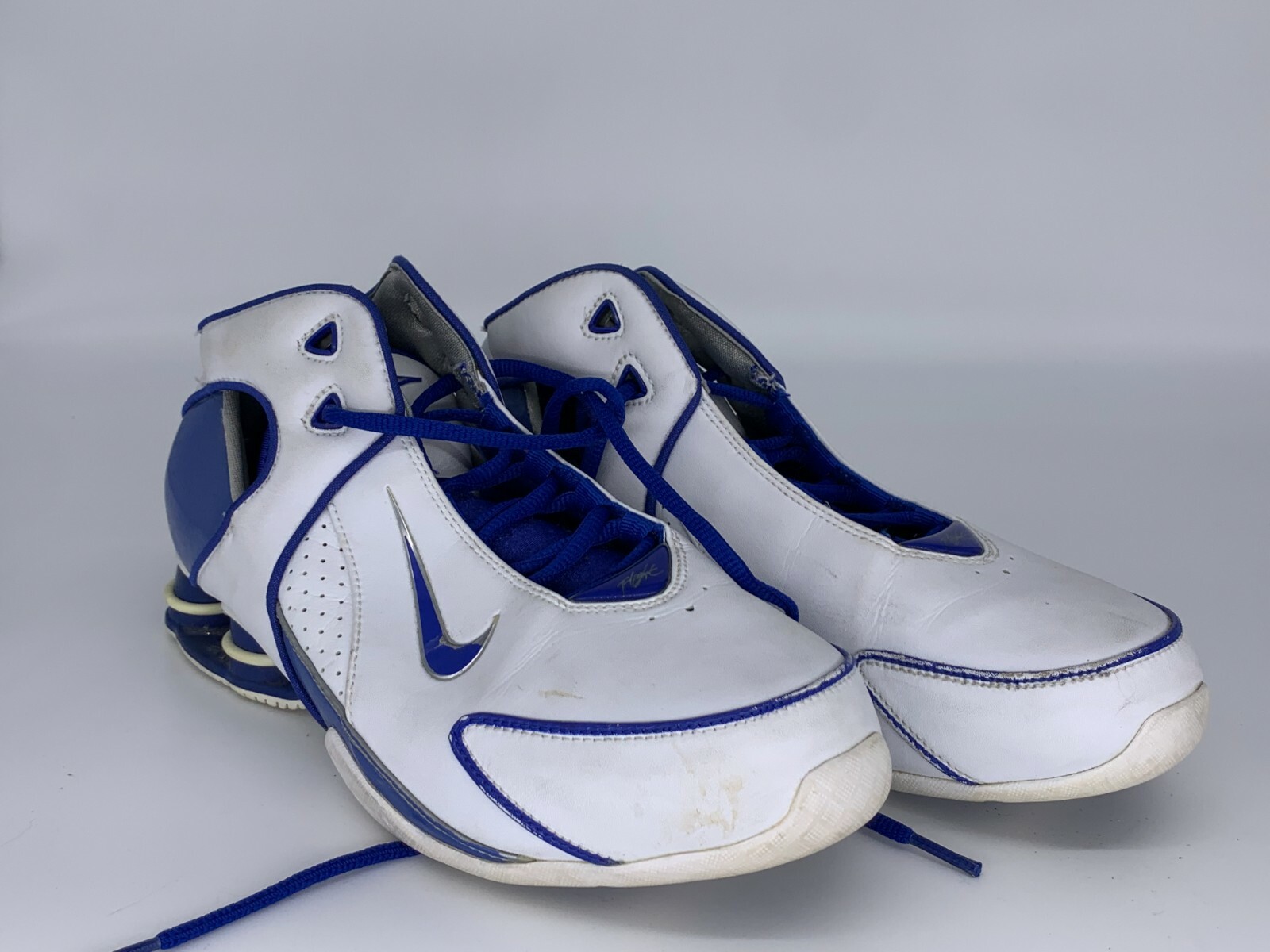 Nike Shox DT 314037-142 White / Royal - Basketball Sh… - Gem