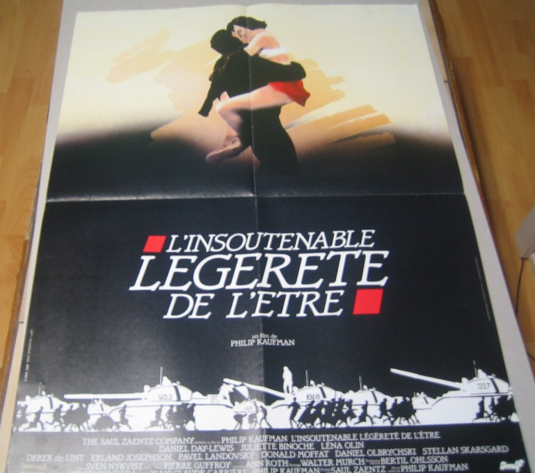 Original Movie Poster - L'Insoutenable Legrete De l'Etre | eBay