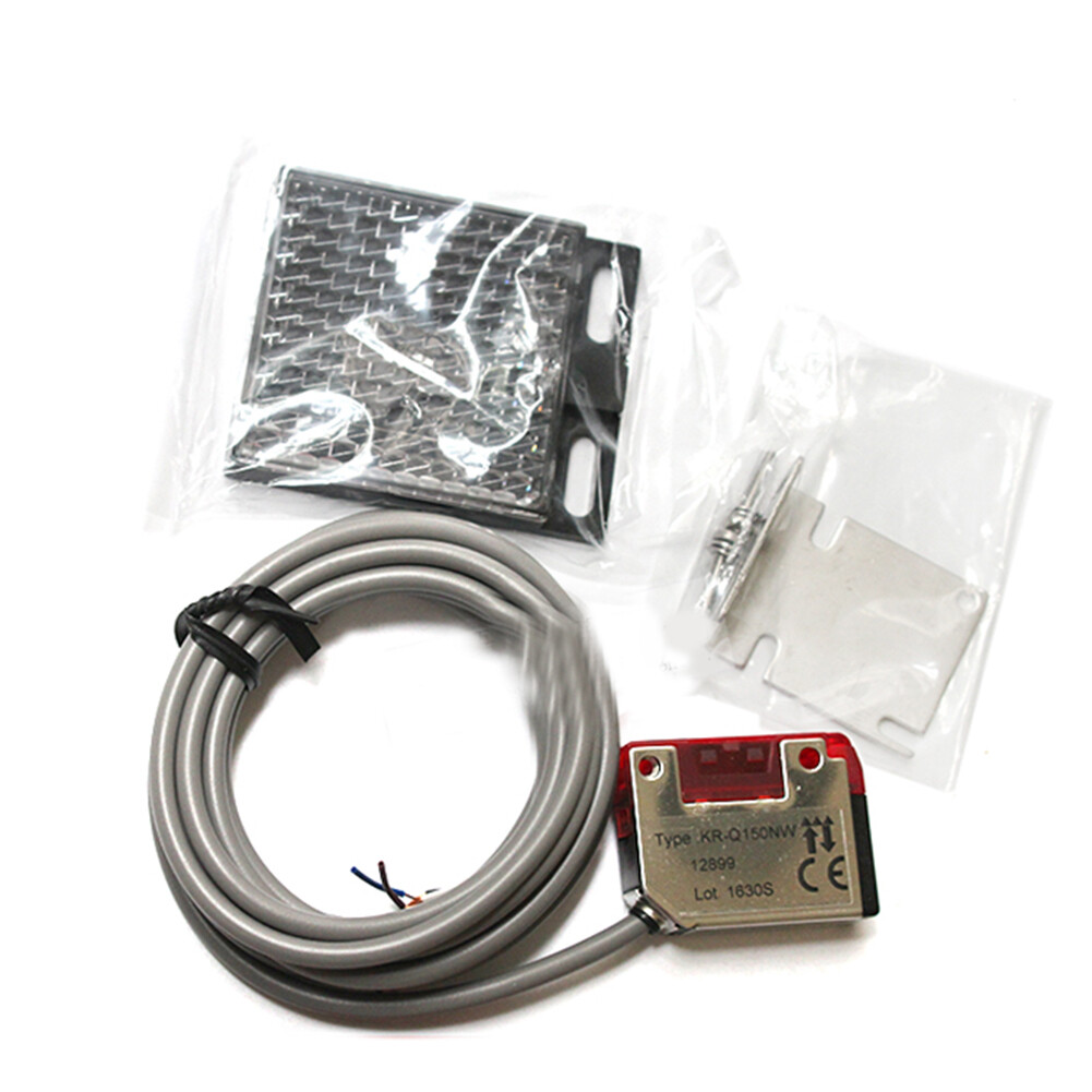 Red LED Mirror Reflection Type Photoelectric Sensor For OPTEX KR-Q150NW ...