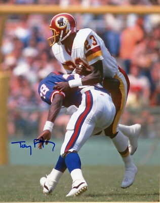 Tony Peters Autographed 8x10 Washington Redskins Free Shipping #2 | eBay