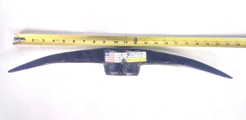 US MINING MINERS GOLD SILVER GEM FOSSIL ORE ROCK COAL OLD PICK AXE HAND ...