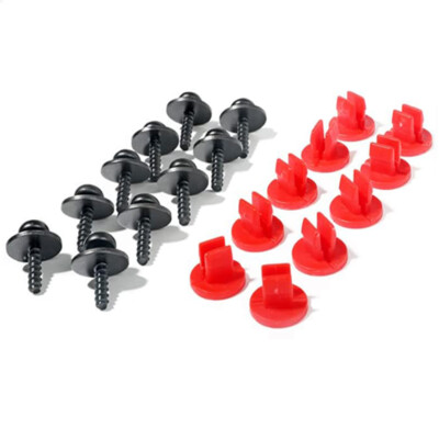 10 Set Engine Splash Shield Screws & Retainer Nut for Ford Focus Escape ...