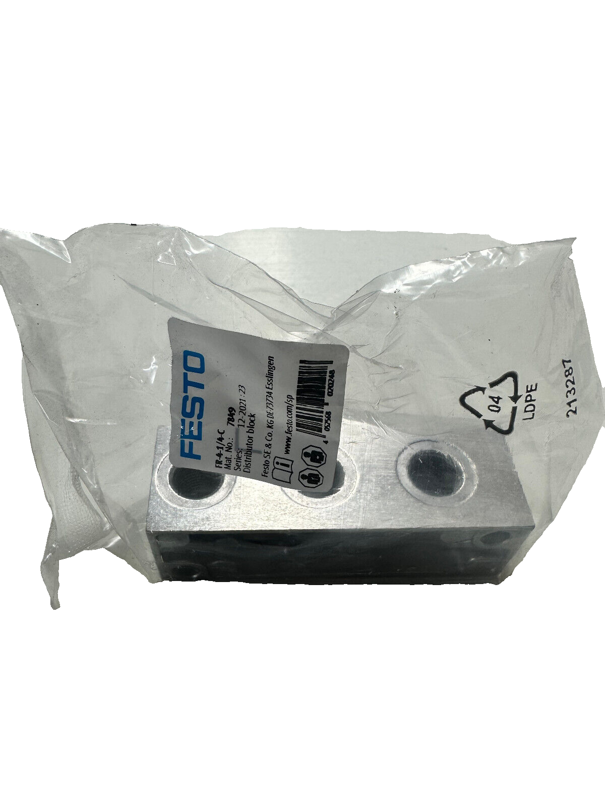 Festo FR-4-1/4-C (7849) Verteilerblock 6 | eBay.de
