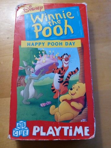 Winnie the Pooh - Pooh Playtime - Happy Pooh Day (VHS, 1996) Walt ...