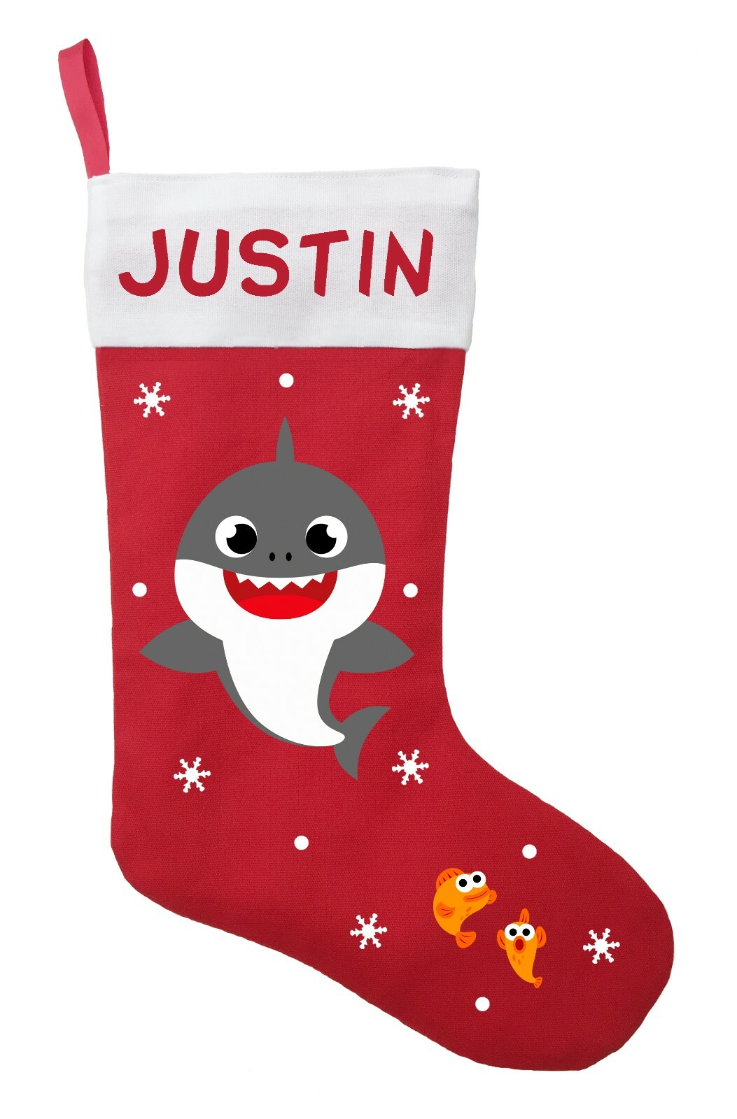 Baby Shark Christmas Stocking, Baby Shark Stocking, Custom Baby Shark ...