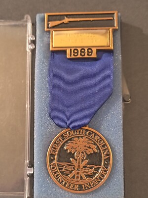 Civil War Reenactment Medal 1989 First South Carolina Volunteer ...