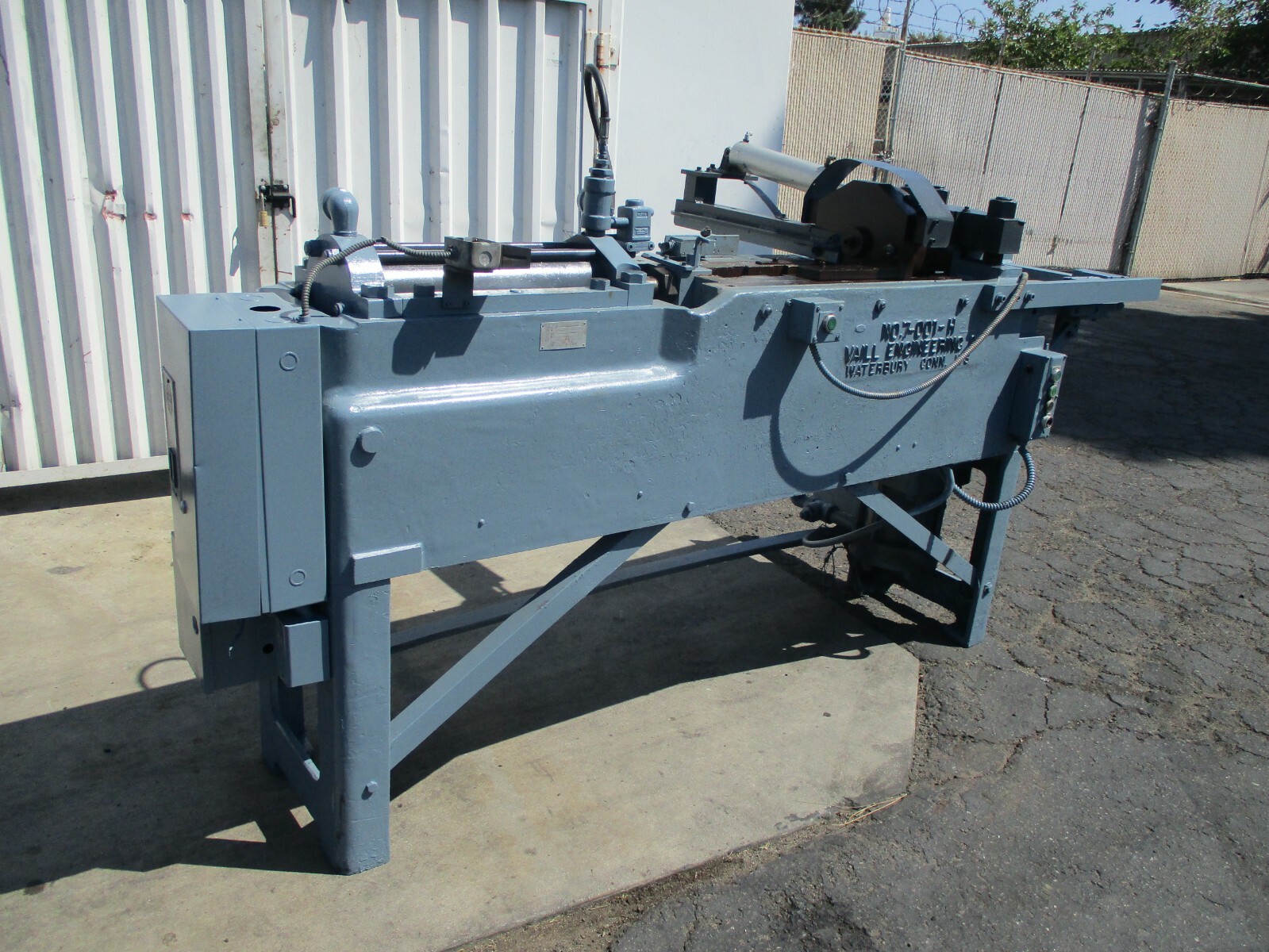 TORINGTON / VAILL ENGINEERING MODEL 7-001-H TUBE FORMING MACHINE | eBay