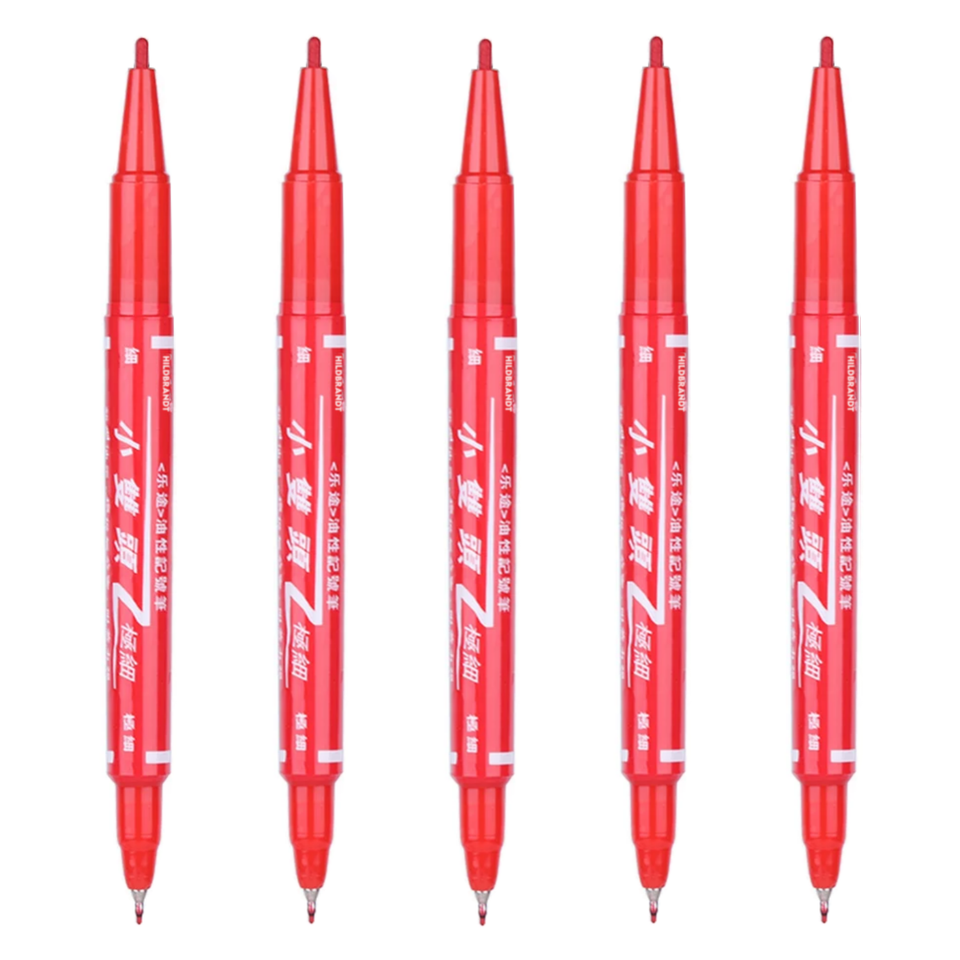 Tattoo Pen Dual-Tip Skin Marker Piercing Marking Surgical Scribe | eBay