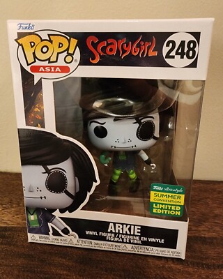 SDCC 2024 BAIT x Funko Pop Asia Scarygirl – Arkie (Gray) Vinyl | eBay