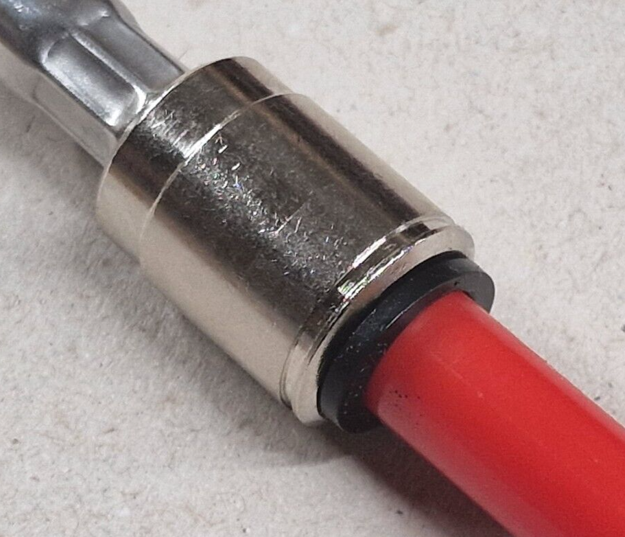 12mm Push Fit for John Guest Flexi Tap Tail to M10 Screw Thread - 300mm ...