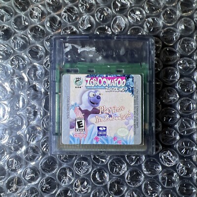 Zoboomafoo: Playtime in Zobooland (Nintendo Game Boy Color, 2001) GBC ...