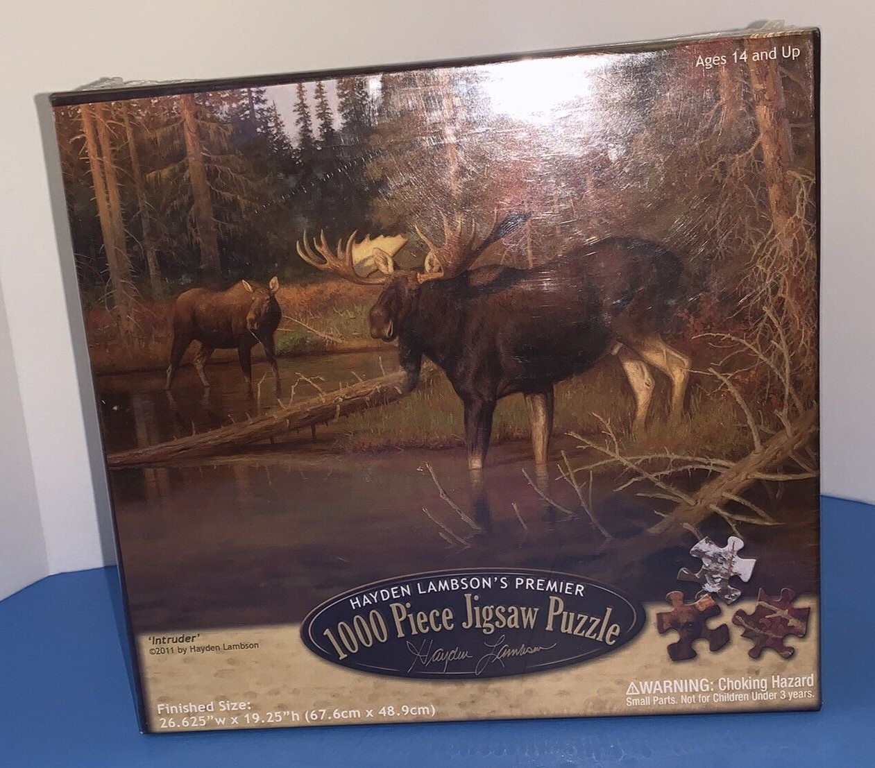 Hayden Lambson’s Premier 1000 Piece Puzzle ‘INTRUDER” NIB 26.6 X 19.25 ...