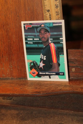 1993 Donruss MLB Baseball Trading Card Brian Williams Houston Astros | eBay
