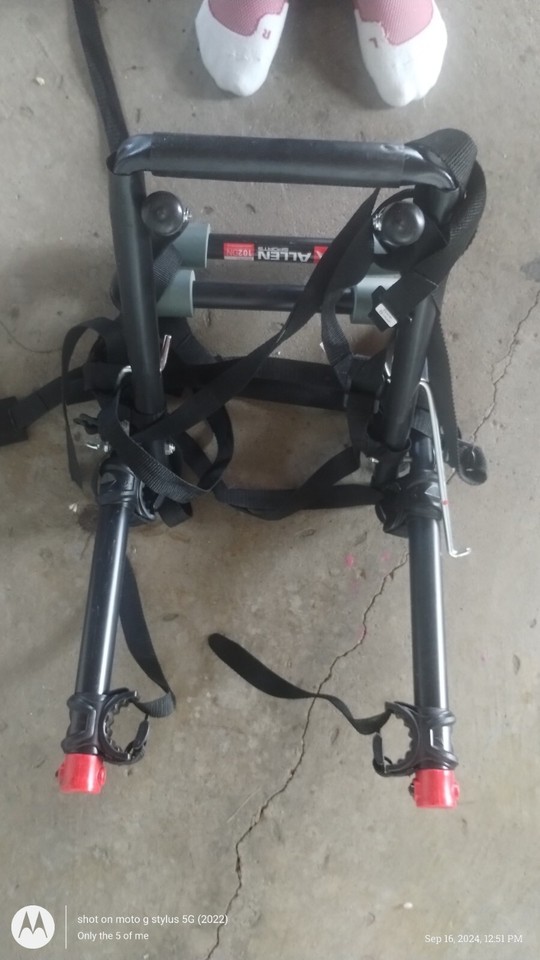 Allen Sports Deluxe 2-Bike Trunk Mount Rack - 102DN-R | eBay