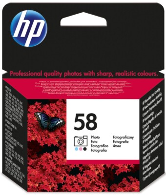 NEW HP #58 Photo Color Ink Cartridge GENUINE | eBay