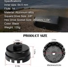 Oil Filter Wrench Cap Removal Tool for Toyota Corolla Prius Scion ...