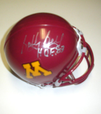 BOBBY BELL MINNESOTA GOLDEN GOPHERS,KANSAS CITY CHIEFS W/COA SIGNED ...