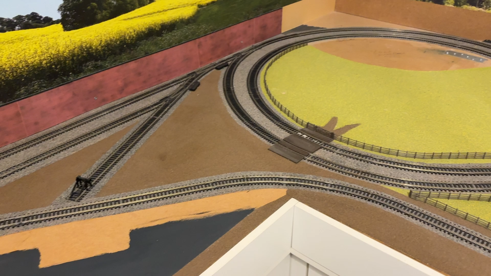 OO Gauge model railway layout with Hornby track and points | eBay UK