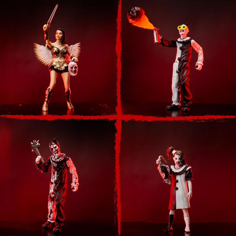 Terrifier 2 - Set of (4) pcs 5" Action Figures by Trick or Treat ...