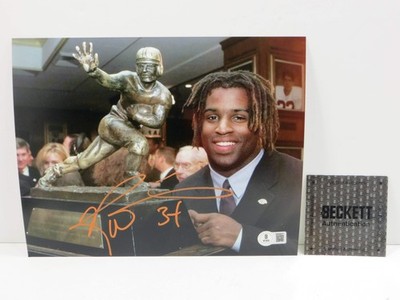 RICKY WILLIAMS TEXAS LONGHORNS SIGNED 8x10 PHOTO HeismanTrophy BAS | eBay
