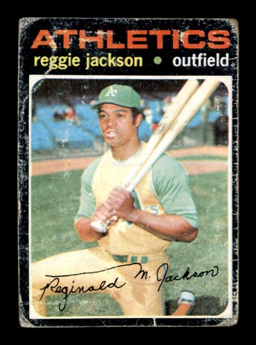 1971 Topps #20 Reggie Jackson FAIR X3604526 | eBay