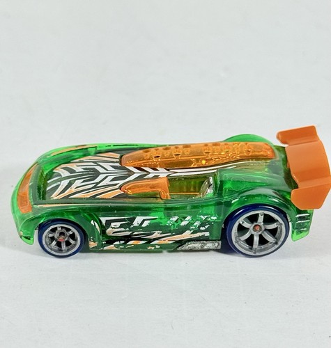 Hot Wheels Acceleracers Battle Spec 2005 Green Orange Diecast by Eric ...