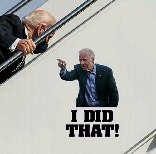 JOE BIDEN "I Did That" GAS PUMP AND BIDENOMICS INFLATION STICKERS ...