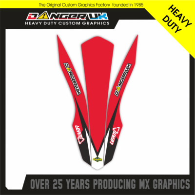 HONDA CRF250L 250 L 2013 - 2020 FRONT MUDGUARD FENDER GRAPHICS DECALS ...