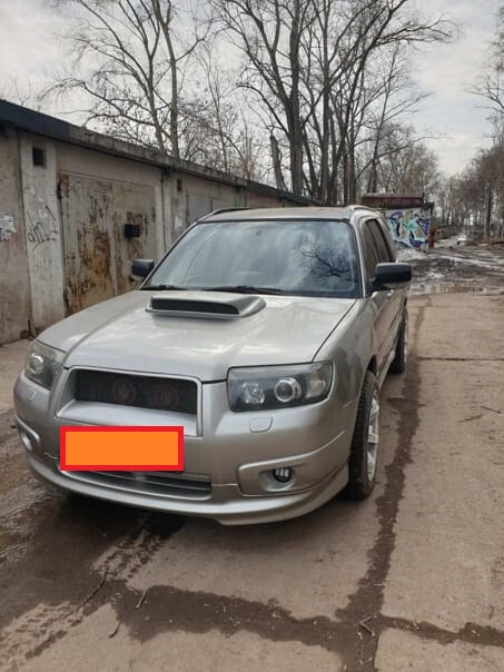 2006-2008 Subaru Forester Corazon Grill SG5 SG9 XT with Emblem | Black ...
