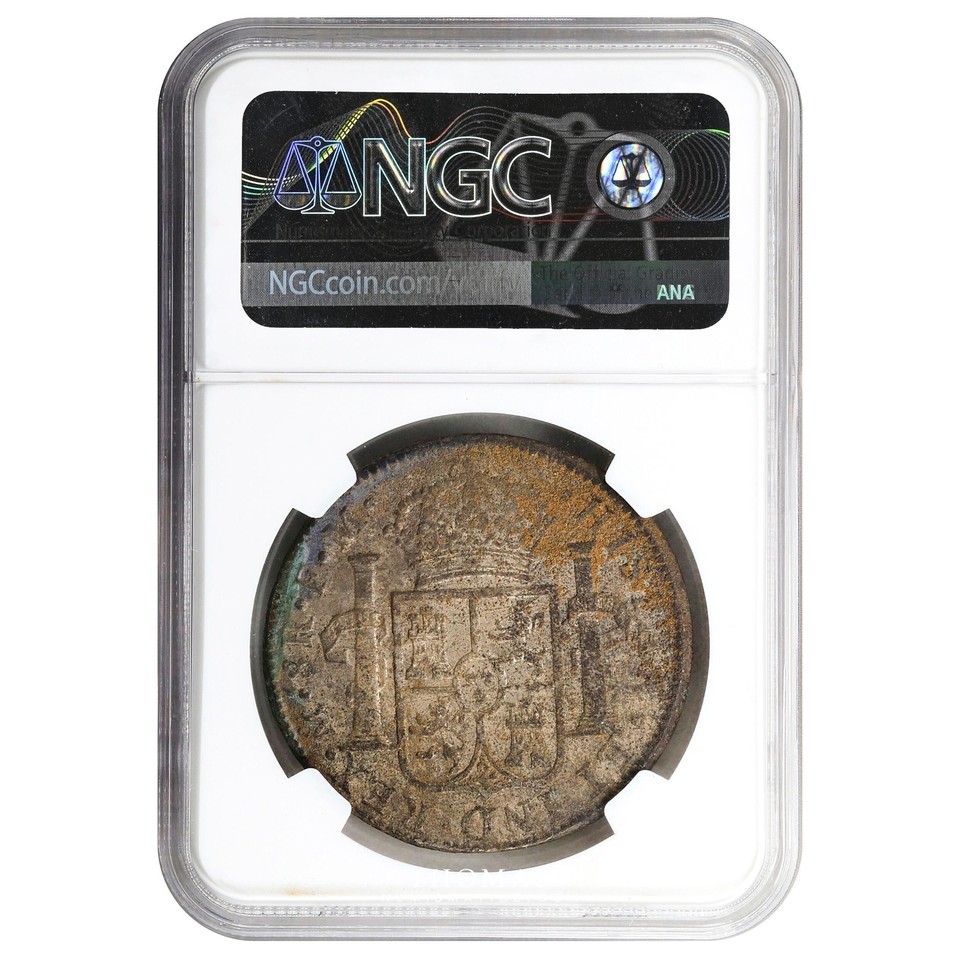 Coin - Mexico Charles IV - Coin 8 reales 1792 MO - Silver - Treasure ...