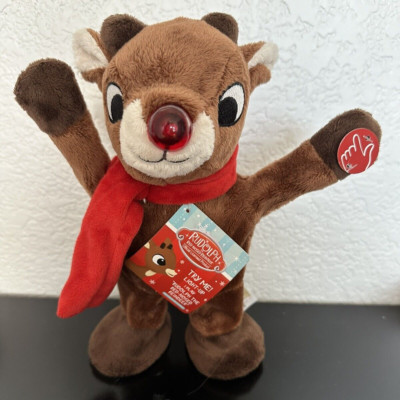 DanDee: Rudolph the Red Nosed Reindeer Dancing/Singing Animated Plush ...